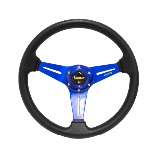 Sports Steering Wheel - Blue Spoke - Carts'n'Parts Australia