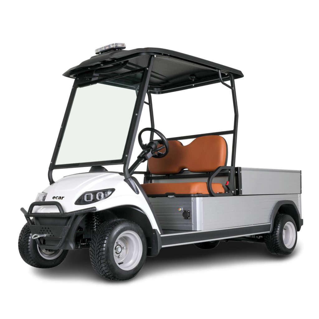 ECAR Lithium IKON HD H2 Golf Cart: Utility Hydraulic Tipper